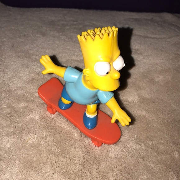 Bart Simpson Skateboarding